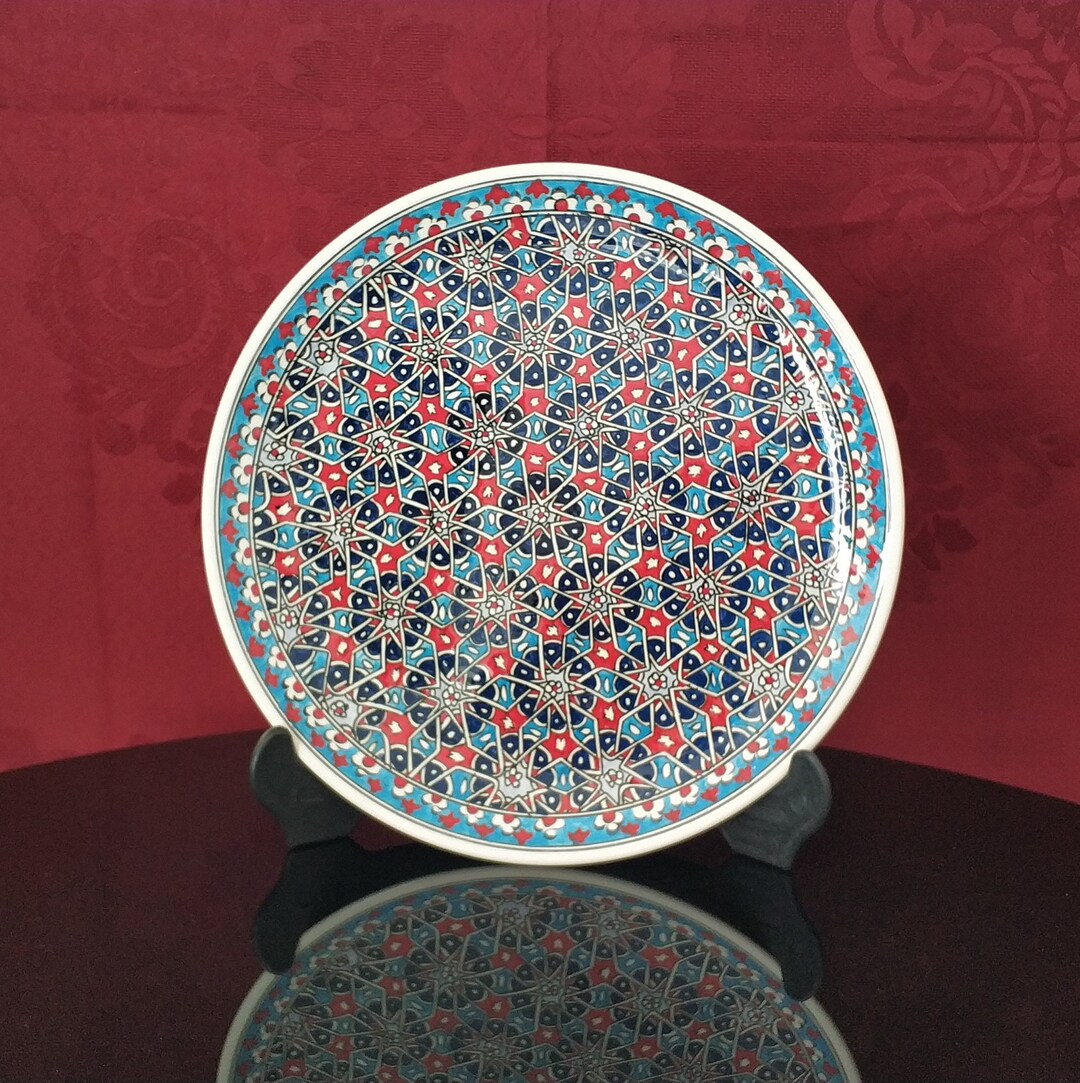 Handmade Ceramic Plate - Decorative Wall Hanging Plates - Special Art ...