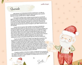 Papa Noel Letter - Etsy