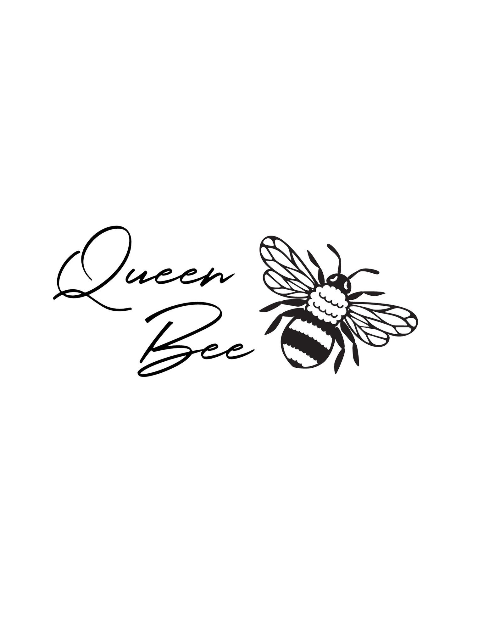 Queen Bee -- Digital Design -- PNG + SVG Download - Etsy