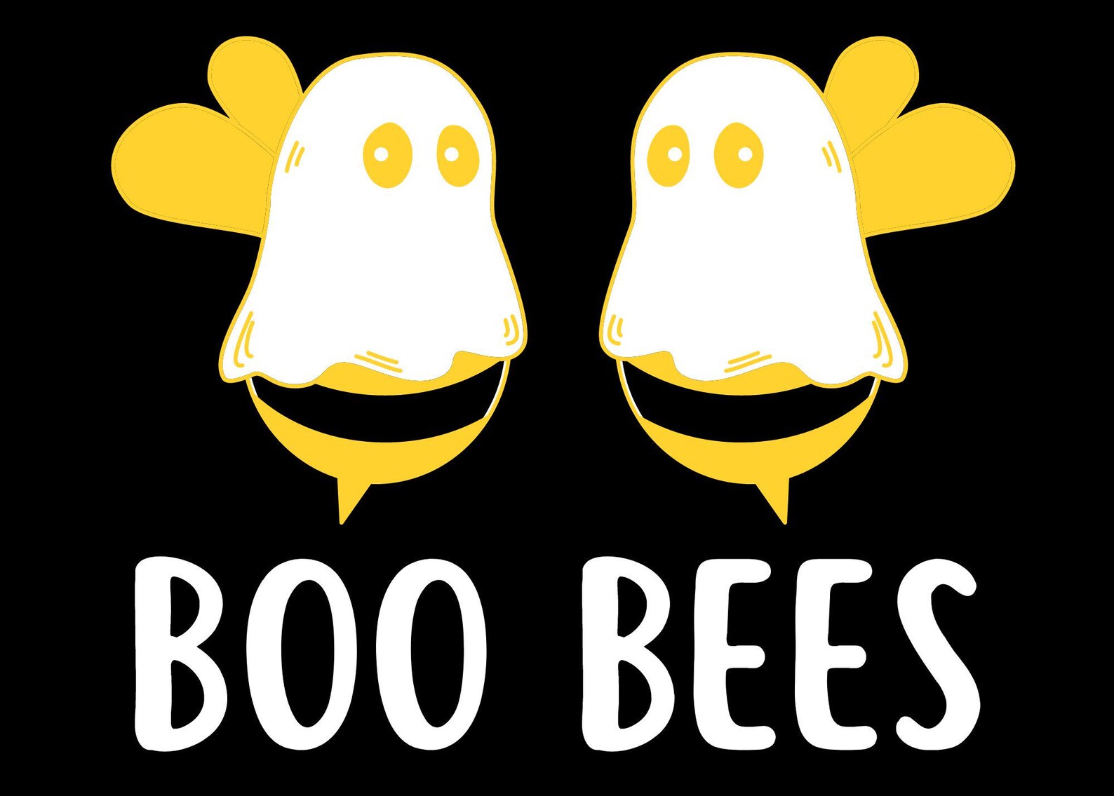 Boo Bees / I Love Her Boo Bees -- Halloween -- Digital Design -- PNG ...