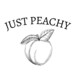 Cute "just Peachy" -- Digital Design -- PNG + SVG Download - Etsy