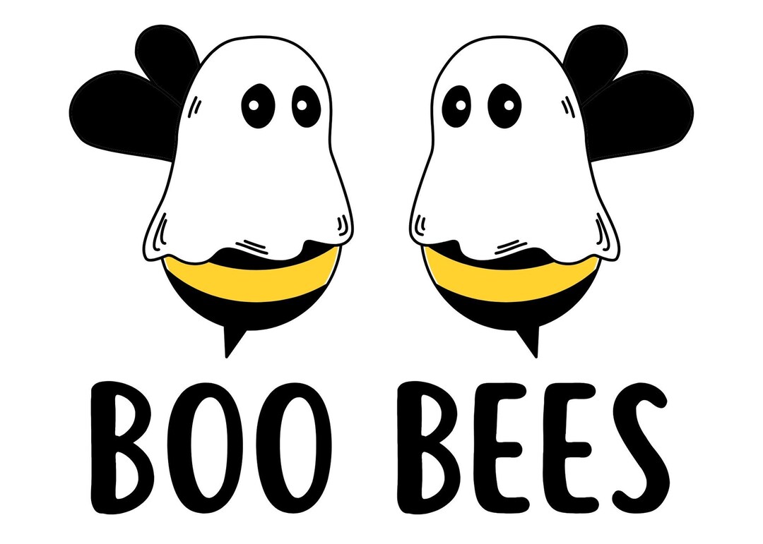 Boo Bees / I Love Her Boo Bees -- Halloween -- Digital Design -- PNG ...