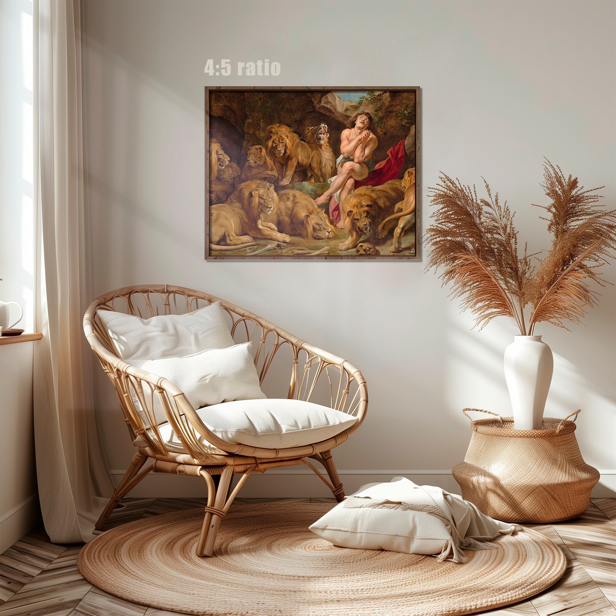 Daniel in the Lions Den by Sir Peterpaul Ruben Baroque Art Biblical Art ...