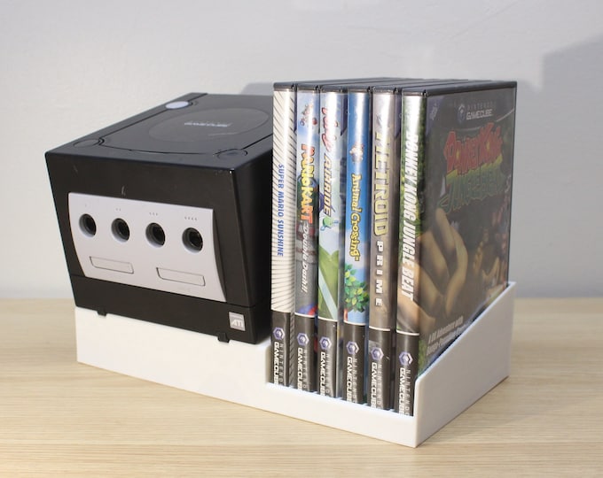 Nintendo Gamecube Display Stand; Gamecube Game Storage - Etsy