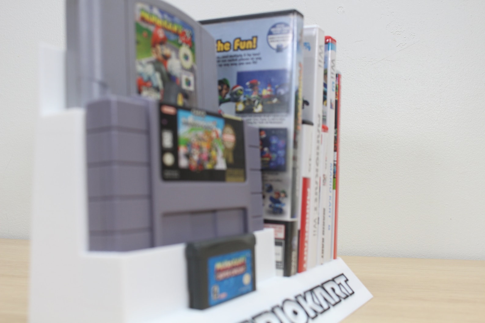 Mario Kart Game Collection Display Stand - Etsy