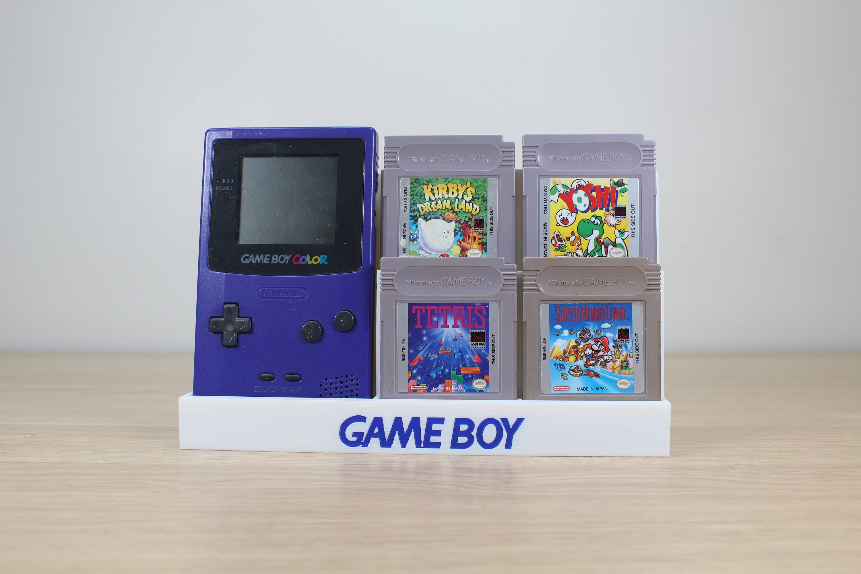 Display Stand for Gameboy Color/gameboy Pocket and Cartridges - Etsy