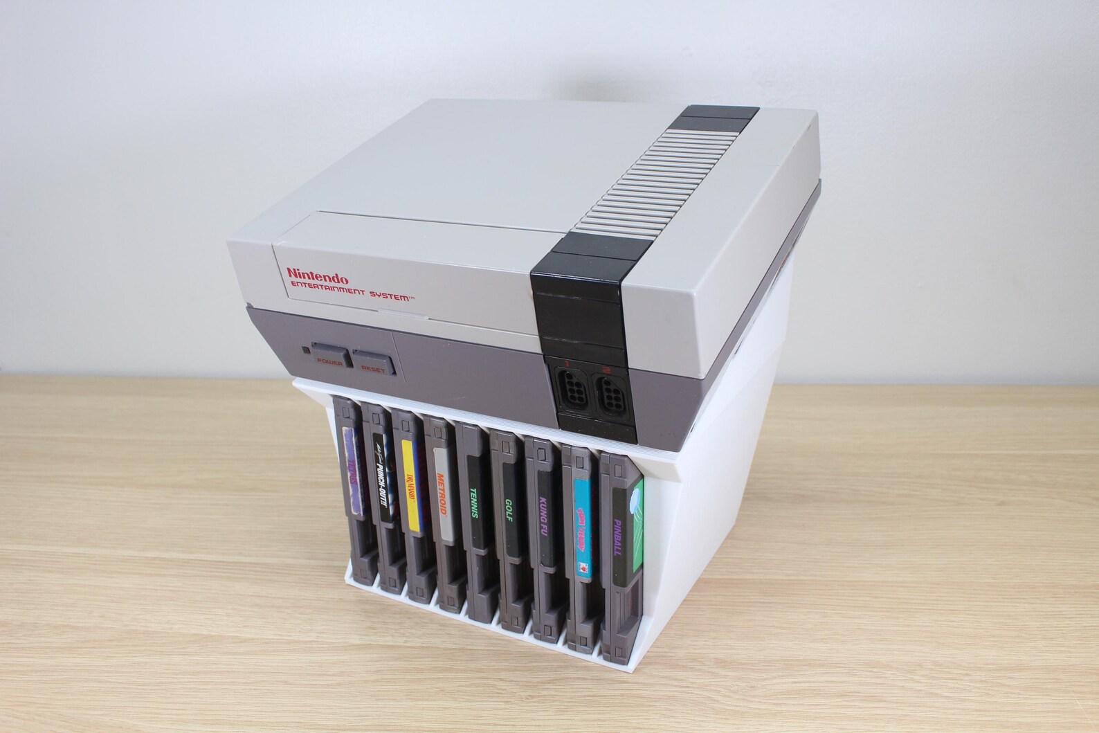 NES Game Console and Cartridge Display Stand - Etsy