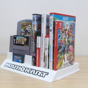 Mario Kart Video Game Series Display Stand; Display Your Mario Kart ...