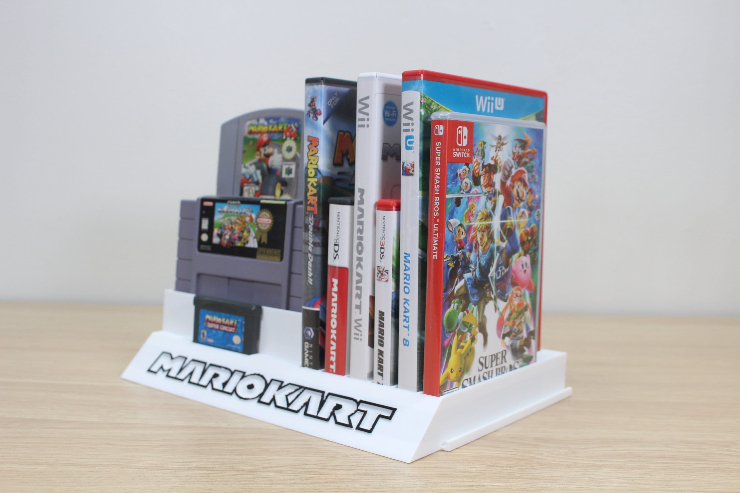 Mario Kart Game Collection Display Stand - Etsy