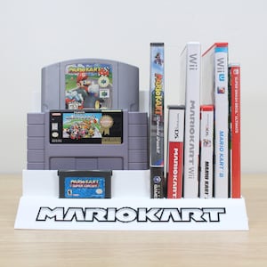 Mario Kart Video Game Series Display Stand; Display Your Mario Kart ...