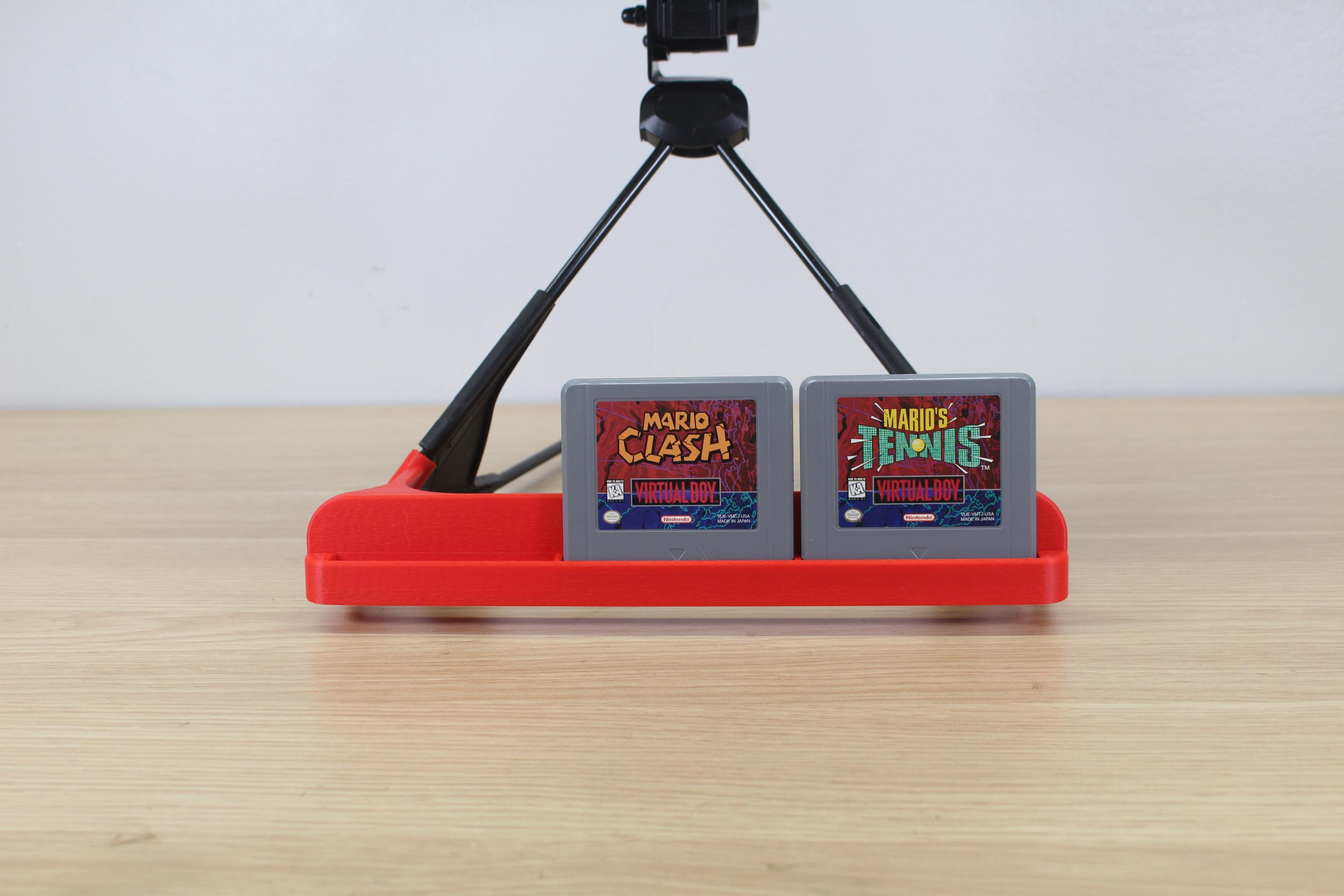 Nintendo Virtual Boy Console Game Cartridge Display Stand Holder - Etsy