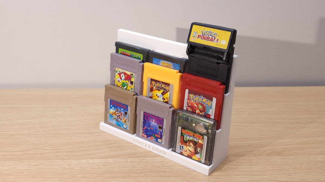 Nintendo Gameboy Cartridge Game Stand - Etsy