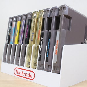 NES Game Display Stand: 3D Printed Cartridge Storage (10 Count) - Etsy