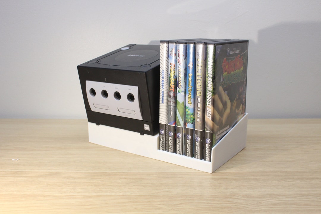 Nintendo Gamecube Display Stand; Gamecube Game Storage - Etsy