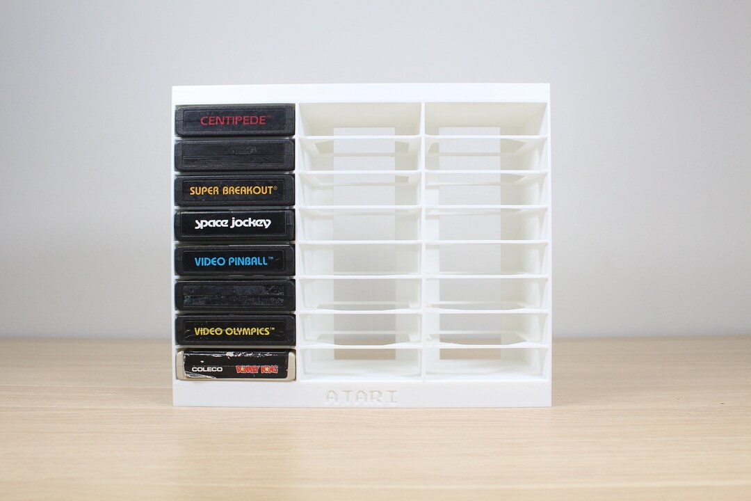 Vertical Storage Box for Atari 2600 Game Cartridges 24 Count - Etsy