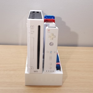 Nintendo Wii Console Organizer: Game, Remote, Battery Storage - Etsy