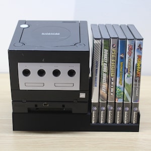 Nintendo Gamecube Display Stand; Gamecube Game Storage - Etsy