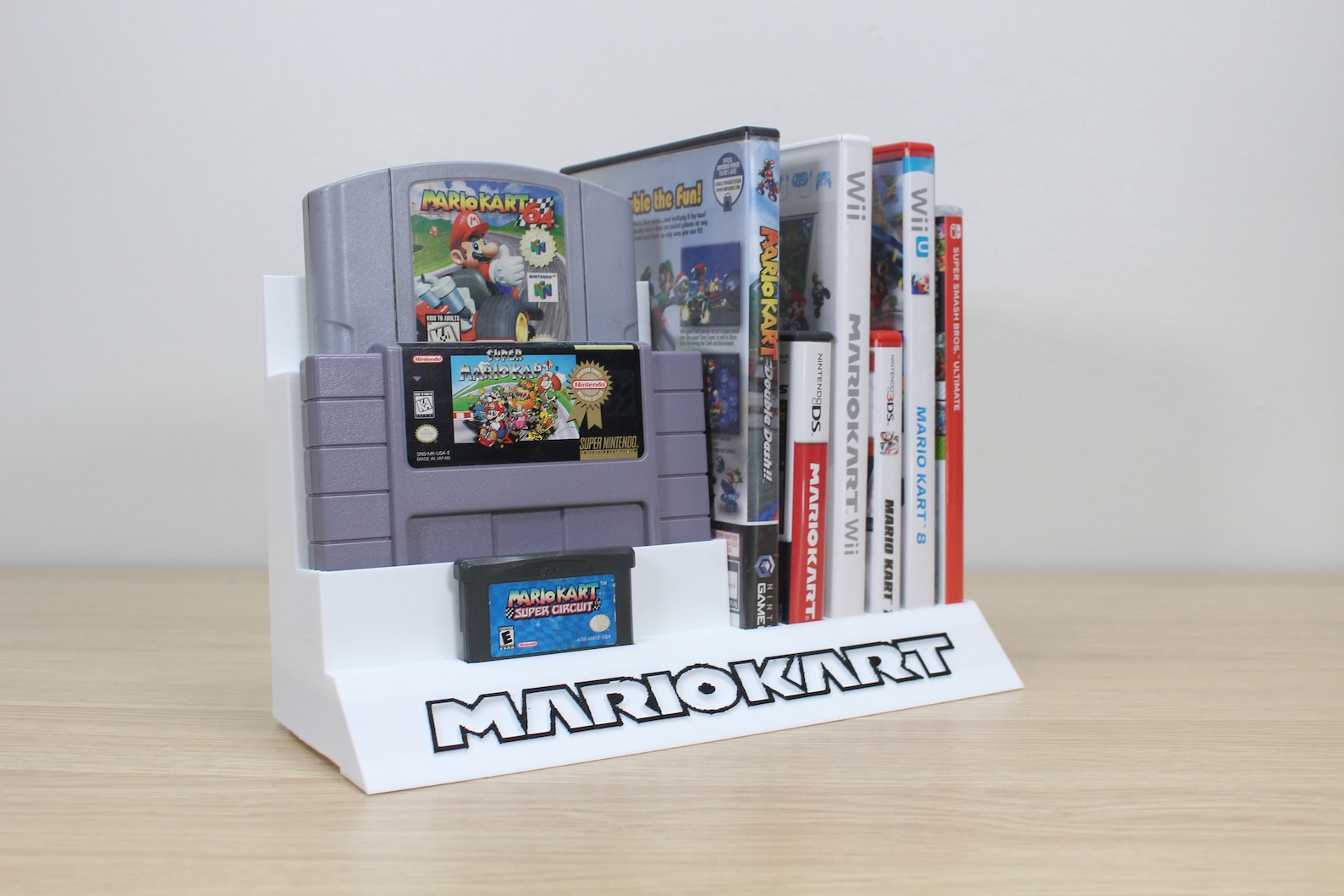 Mario Kart Game Collection Display Stand - Etsy