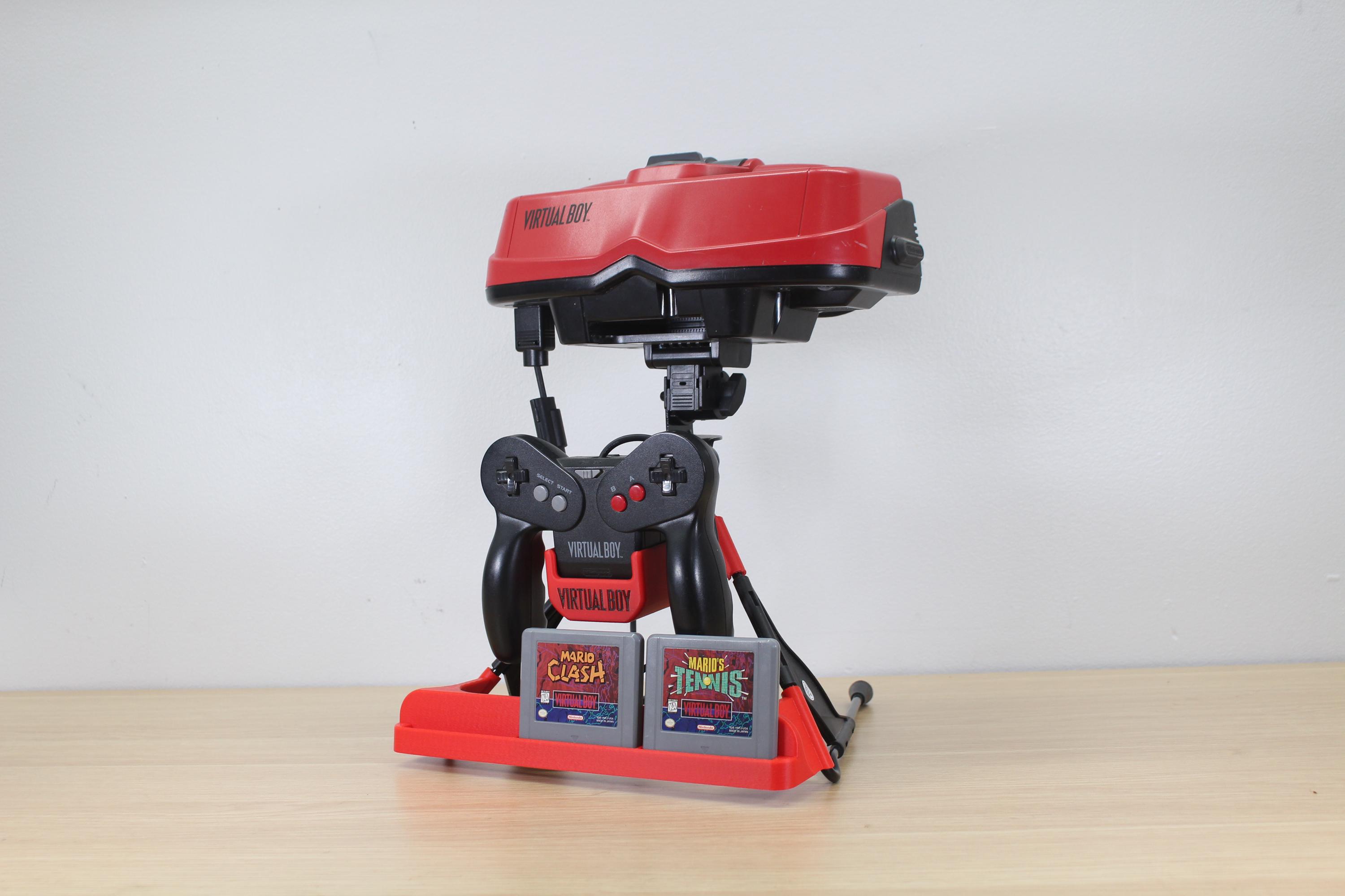 Nintendo Virtual Boy Console Game Cartridge Display Stand Holder - Etsy