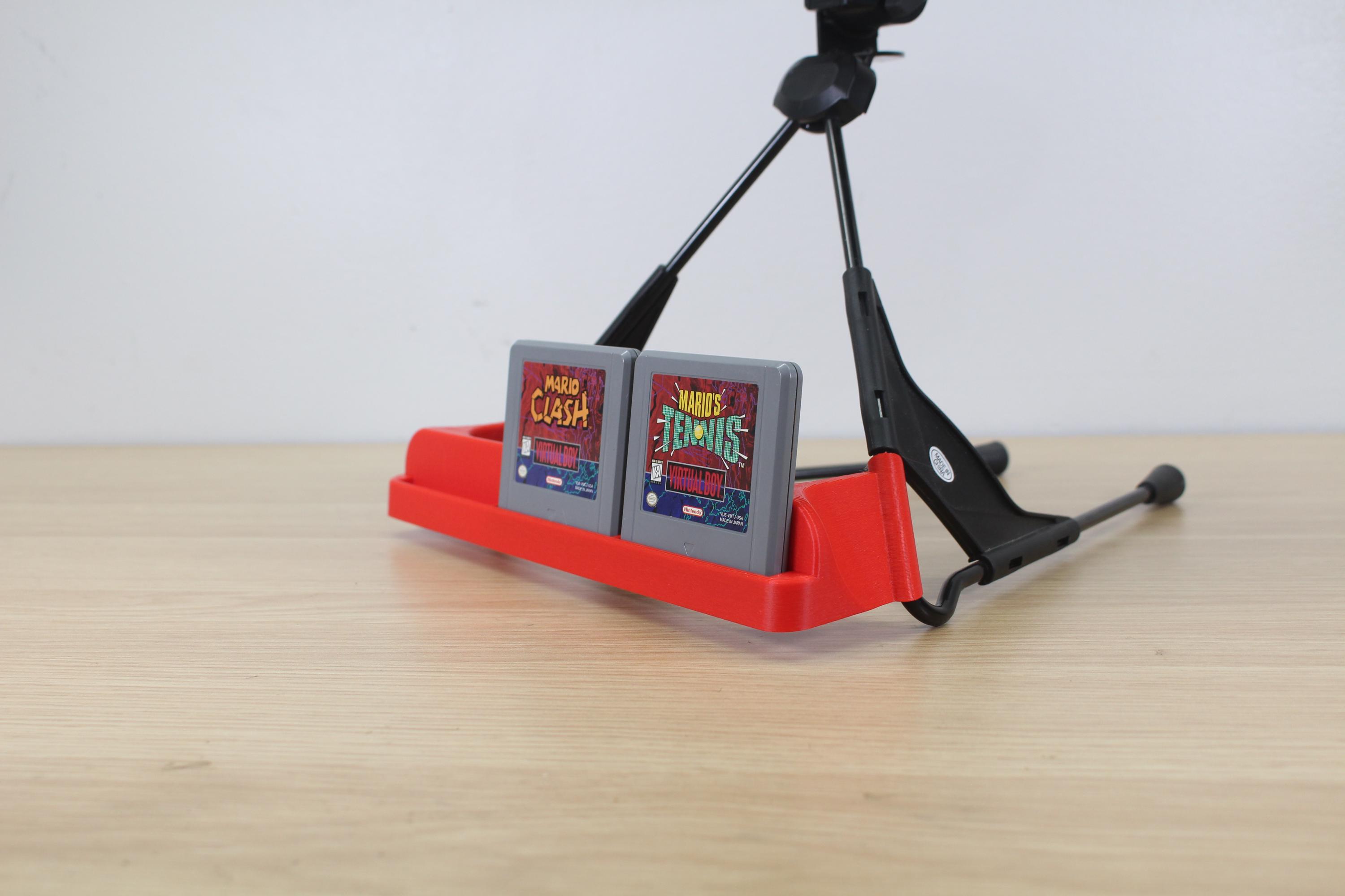 Nintendo Virtual Boy Console Game Cartridge Display Stand Holder - Etsy