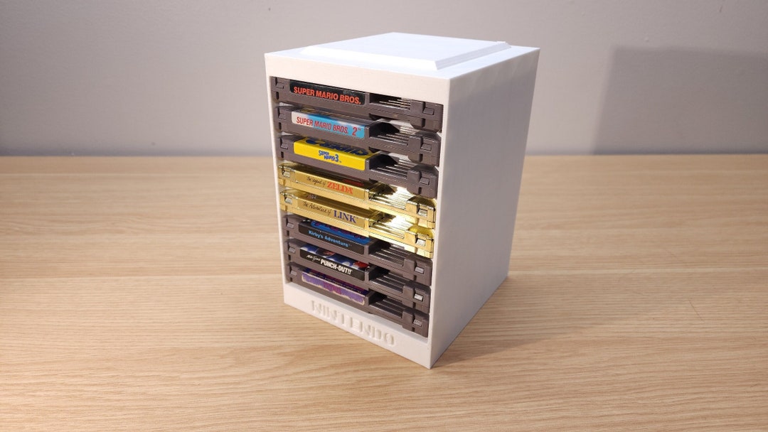 Vertical Storage Box for Nintendo Entertainment System NES Game ...