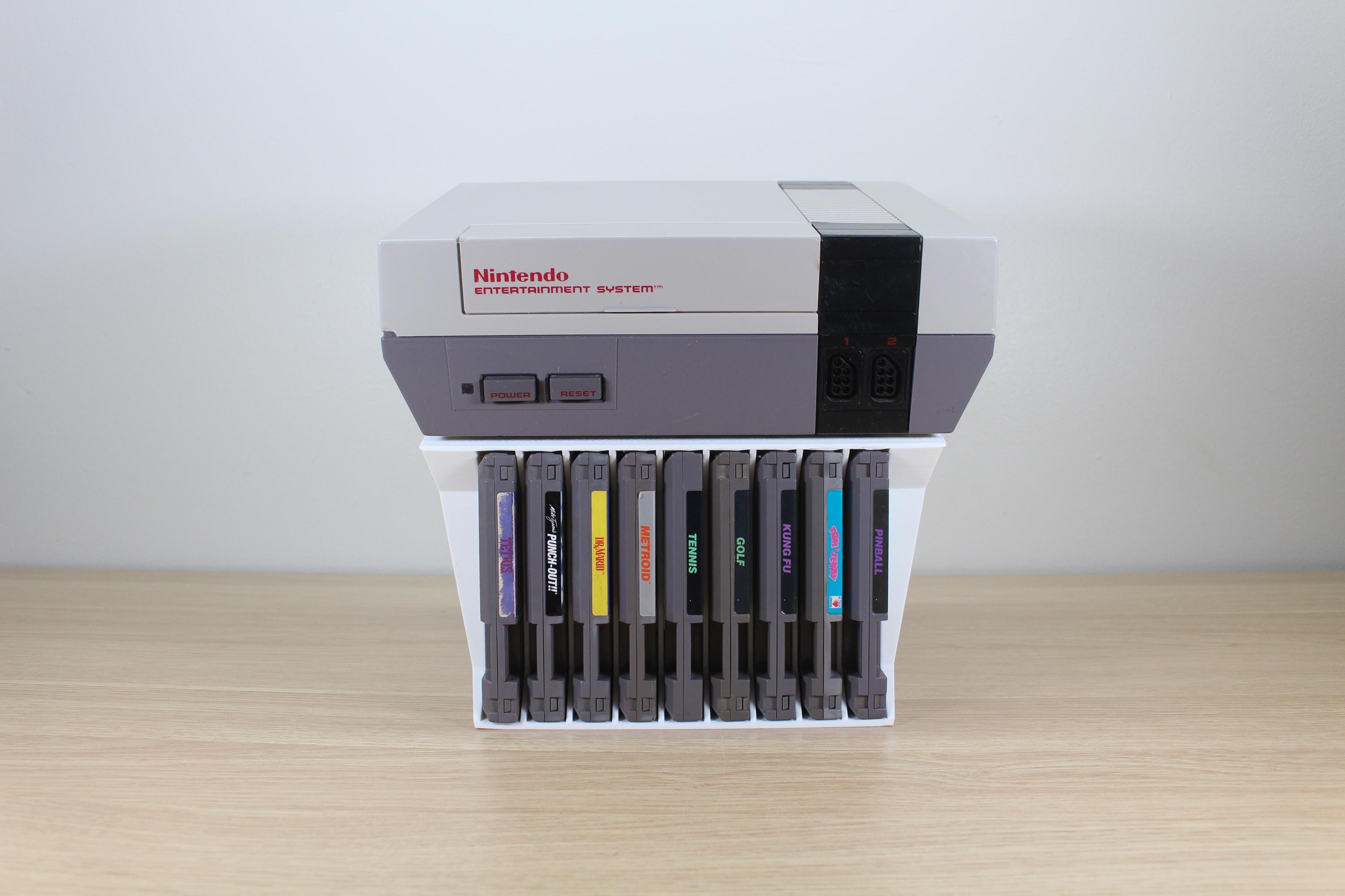 NES Game Console and Cartridge Display Stand - Etsy