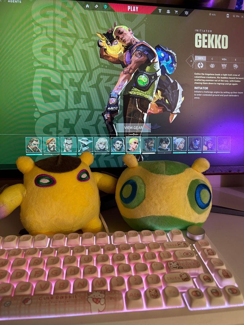 Valorant Plushie Trio: Wingman, Mosh Pit, Thrash - Gamer Gift - Etsy