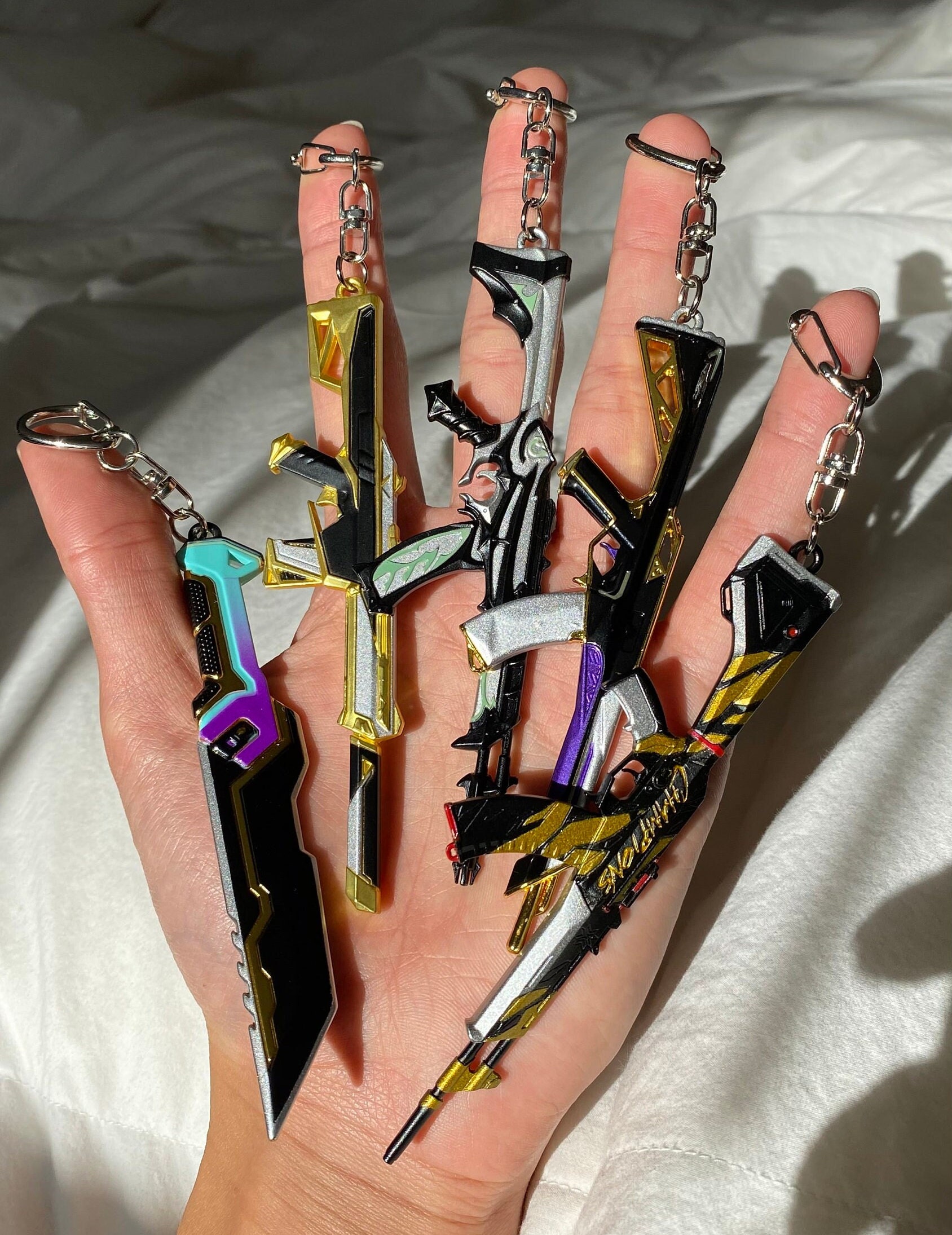 Valorant Metallic Keychains: Prime, Reaver, Glitchpop (fan-art) - Etsy