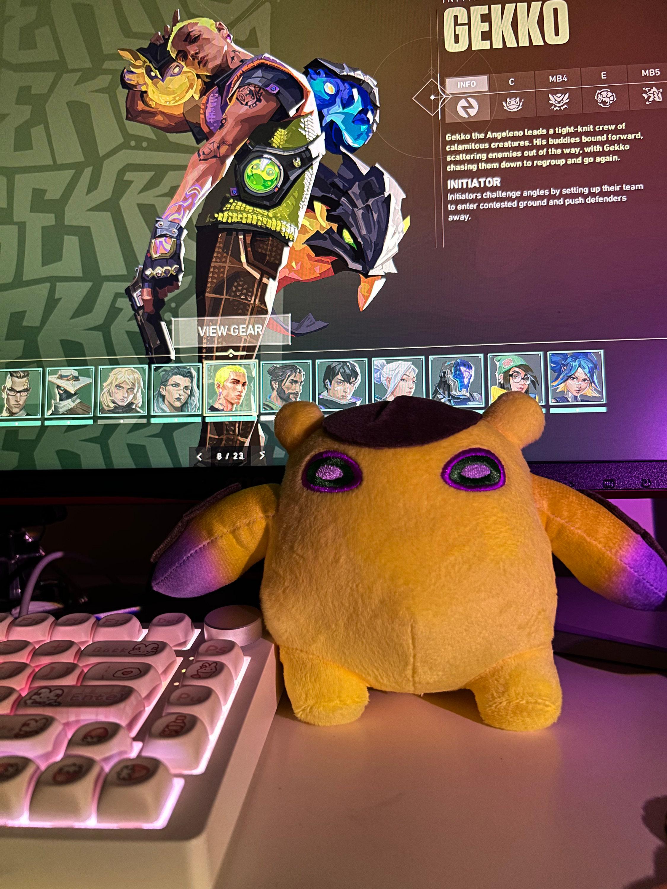Valorant Plushie Trio: Wingman, Mosh Pit, Thrash - Gamer Gift - Etsy