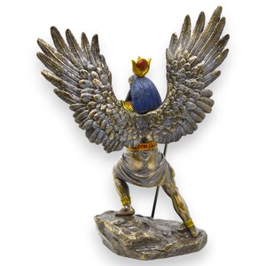 Egyptian Sun God Ra Statue-cold Cast Resin Decor (10.45 Inch) - Etsy