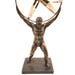 Atlas Carrying the Celestial Spheres Statue 8.25''H, Bronze Finished ...