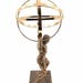 Atlas Carrying the Celestial Spheres Statue 8.25''H, Bronze Finished ...