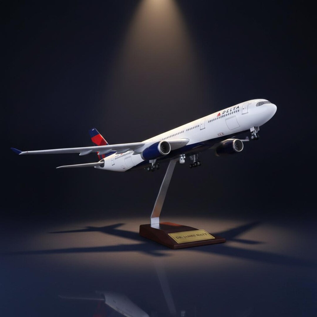 Personalized Widebody Jet Model – 1:135 Scale Resin Aircraft 47cm - Etsy
