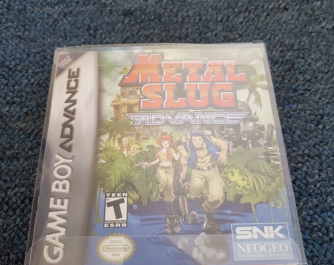 Metal Slug Advance for Gameboy Advance - Etsy