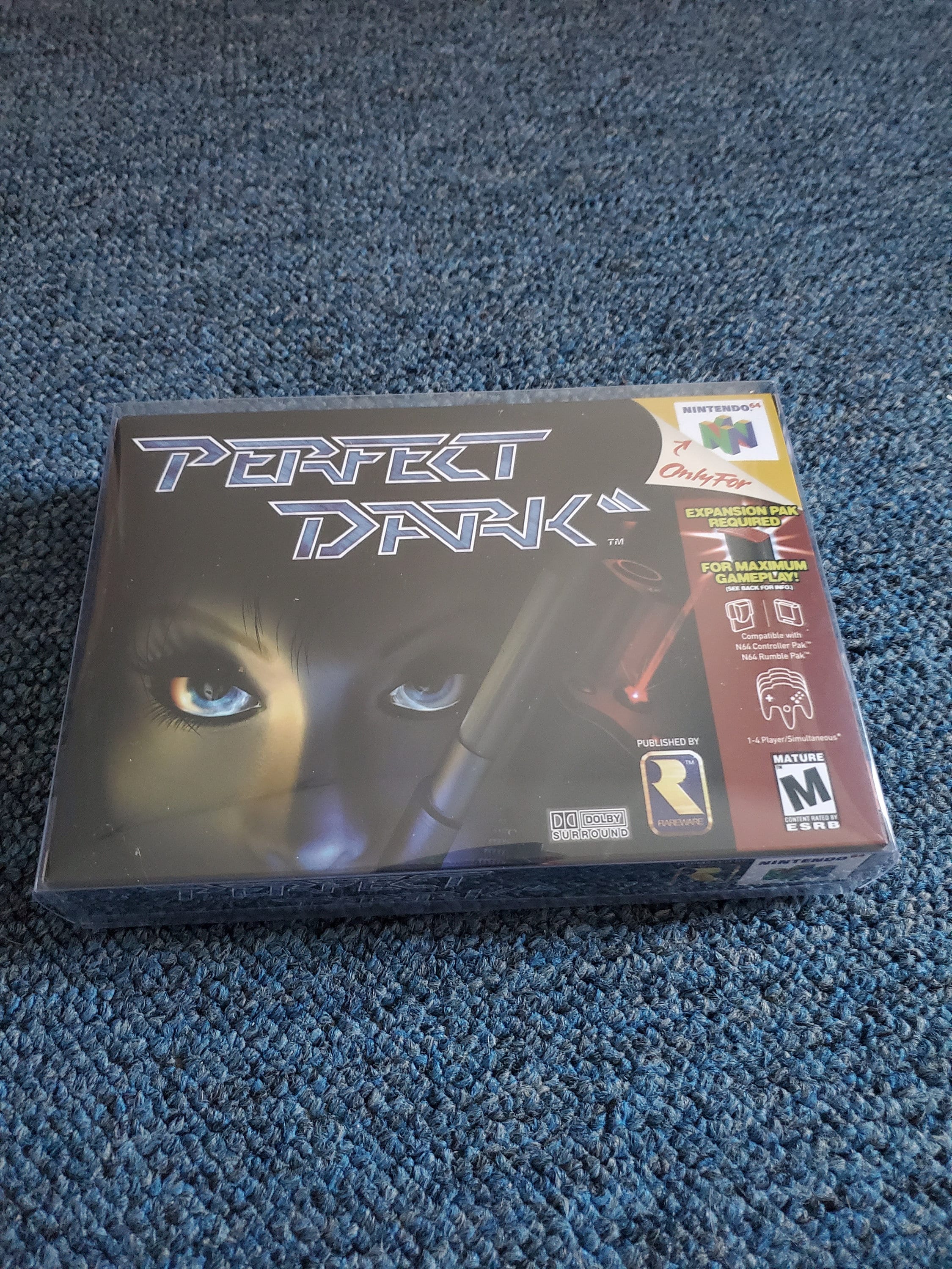 Perfect Dark N64 Box
