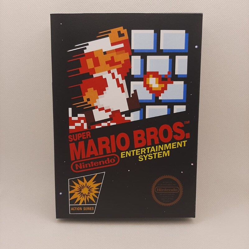 Caja mario bros - Etsy España