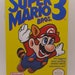 NES Super Mario Bros. 3 - Box Cover Only - Etsy