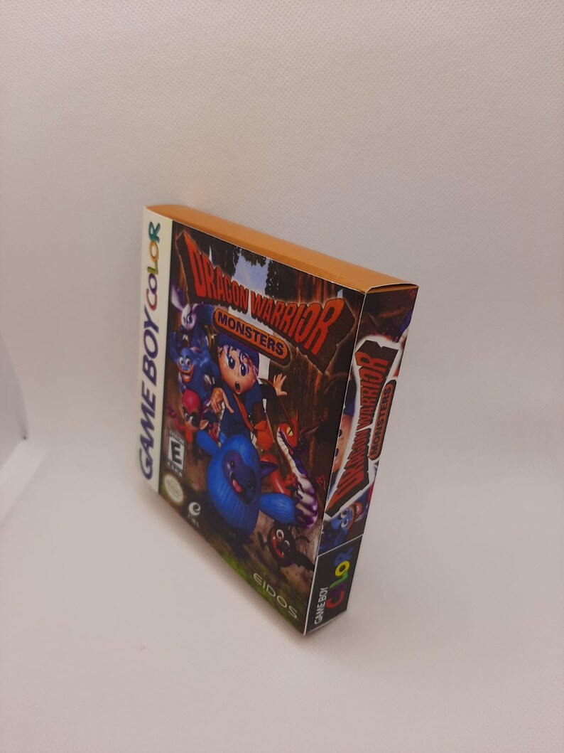 GAME BOY - Dragon Warrior Monsters - Box Cover Only - Etsy