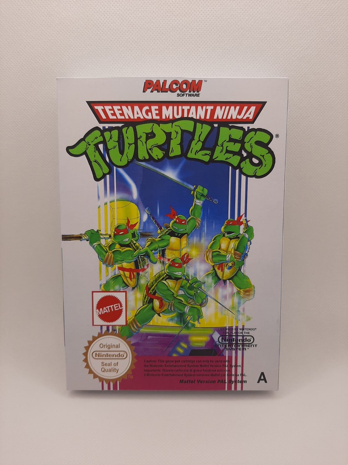 NES Teenage Mutant Ninja Turtles - Box Cover Only - Etsy