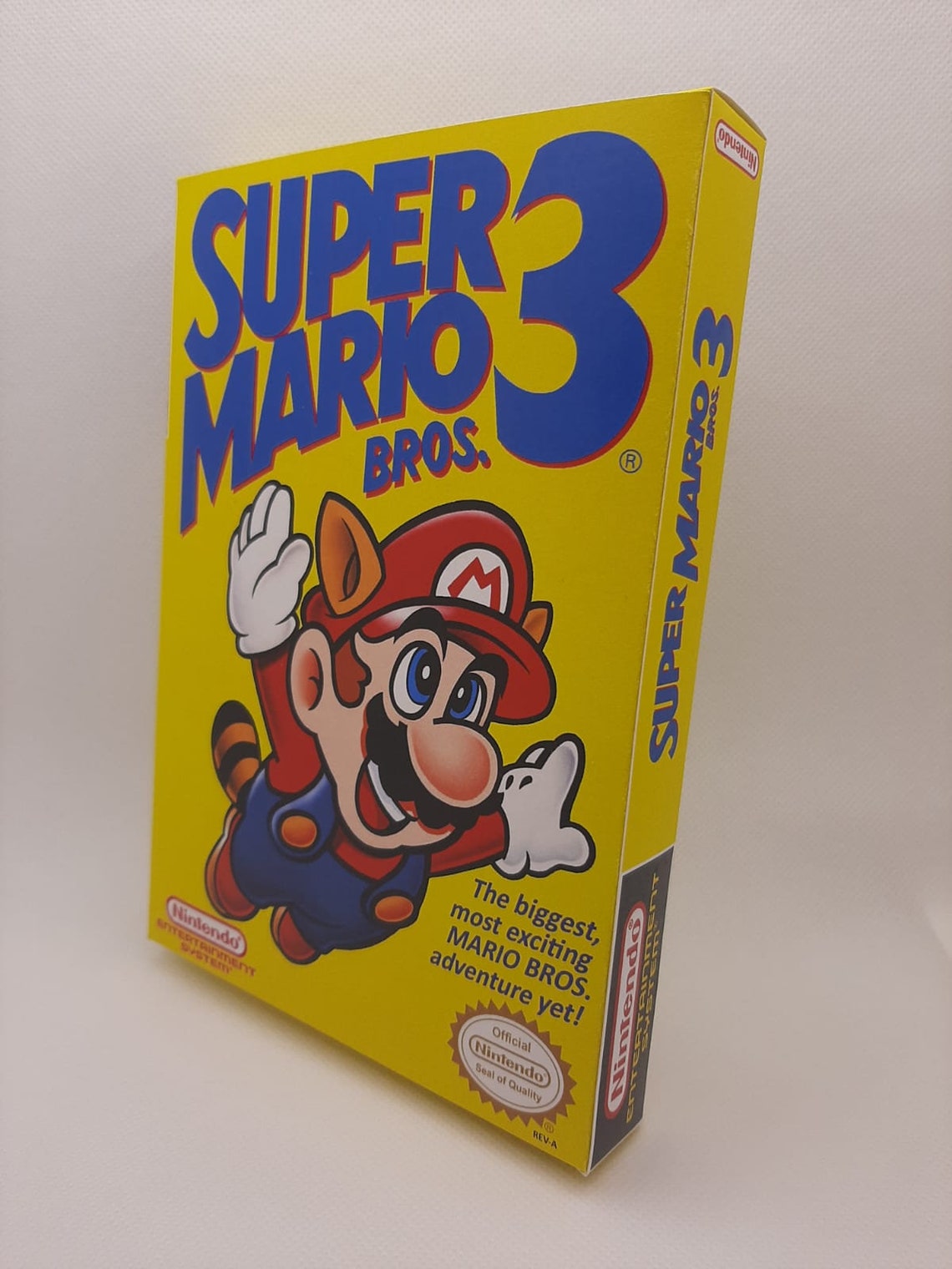 NES Super Mario Bros. 3 - Box Cover Only - Etsy