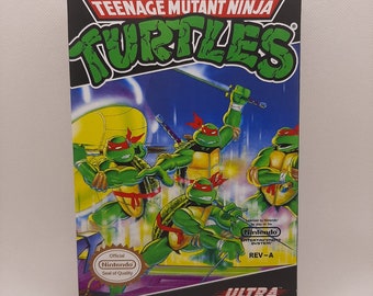 NES Teenage Mutant Ninja Turtles Box Cover Only - Etsy