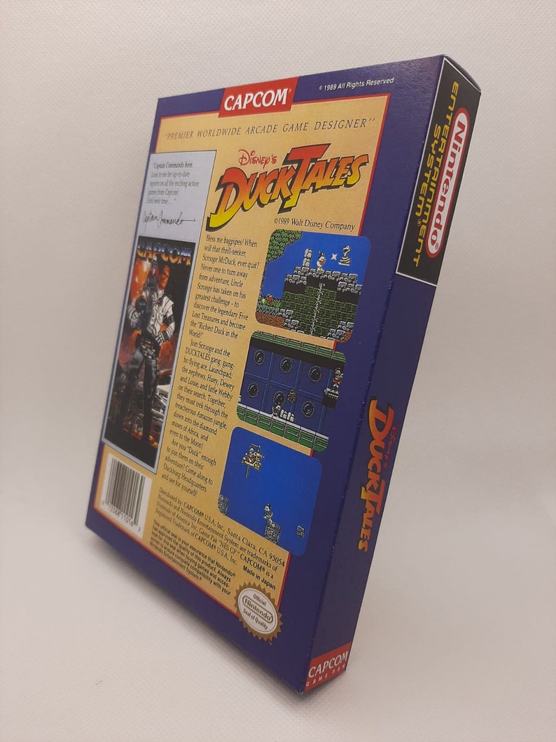 NES Ducktales - Solo Copertina Della Scatola - Etsy