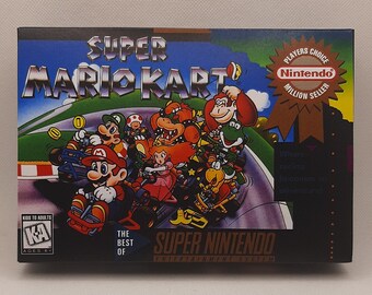 SNES - Super Mario World - Box Cover Only - Etsy