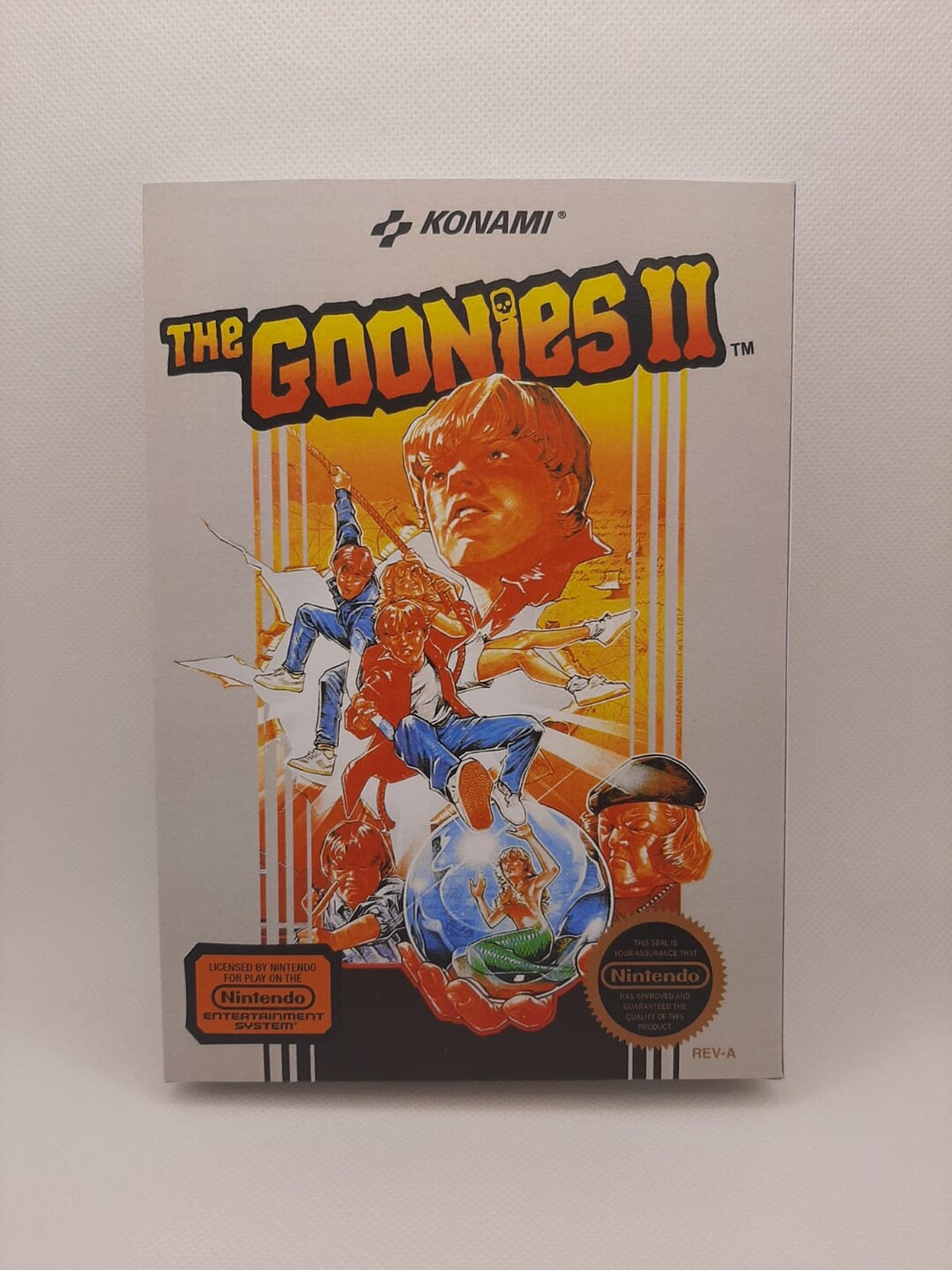 NES the Goonies II 2 Box Cover Only - Etsy