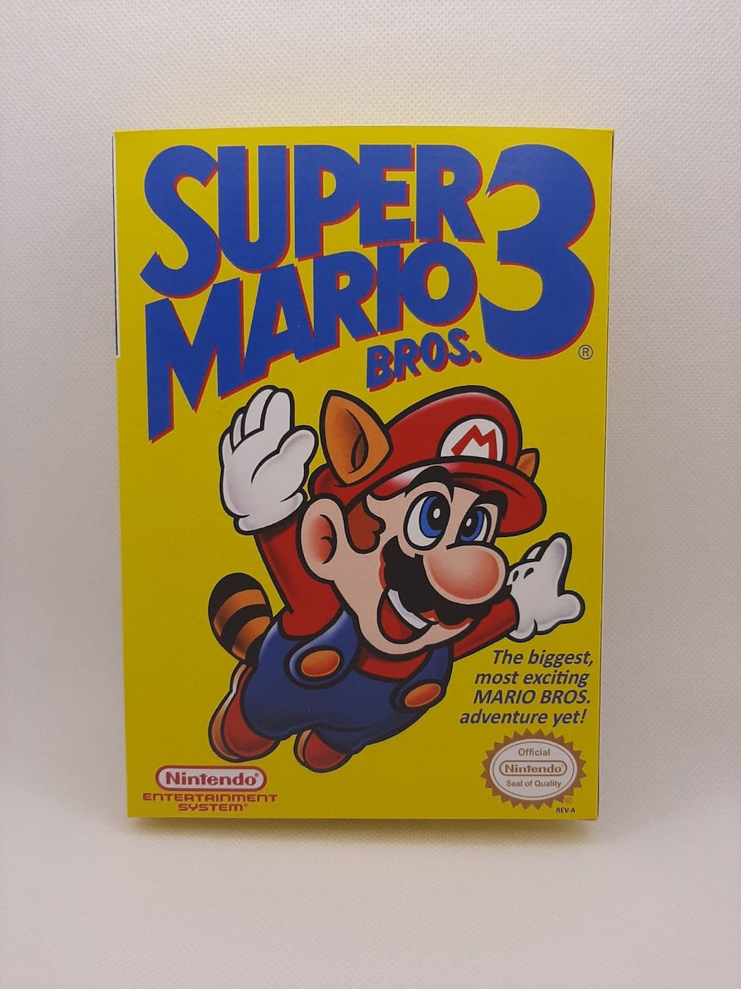 NES Super Mario Bros. 3 - Box Cover Only - Etsy