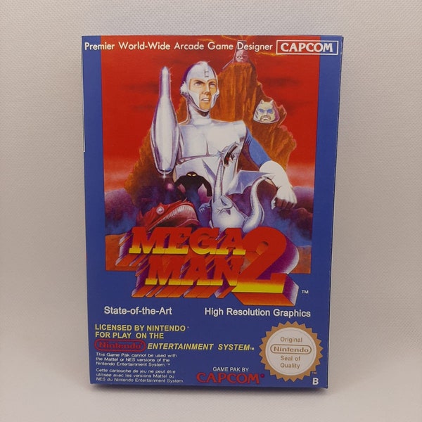 Mega Man 2 - Etsy