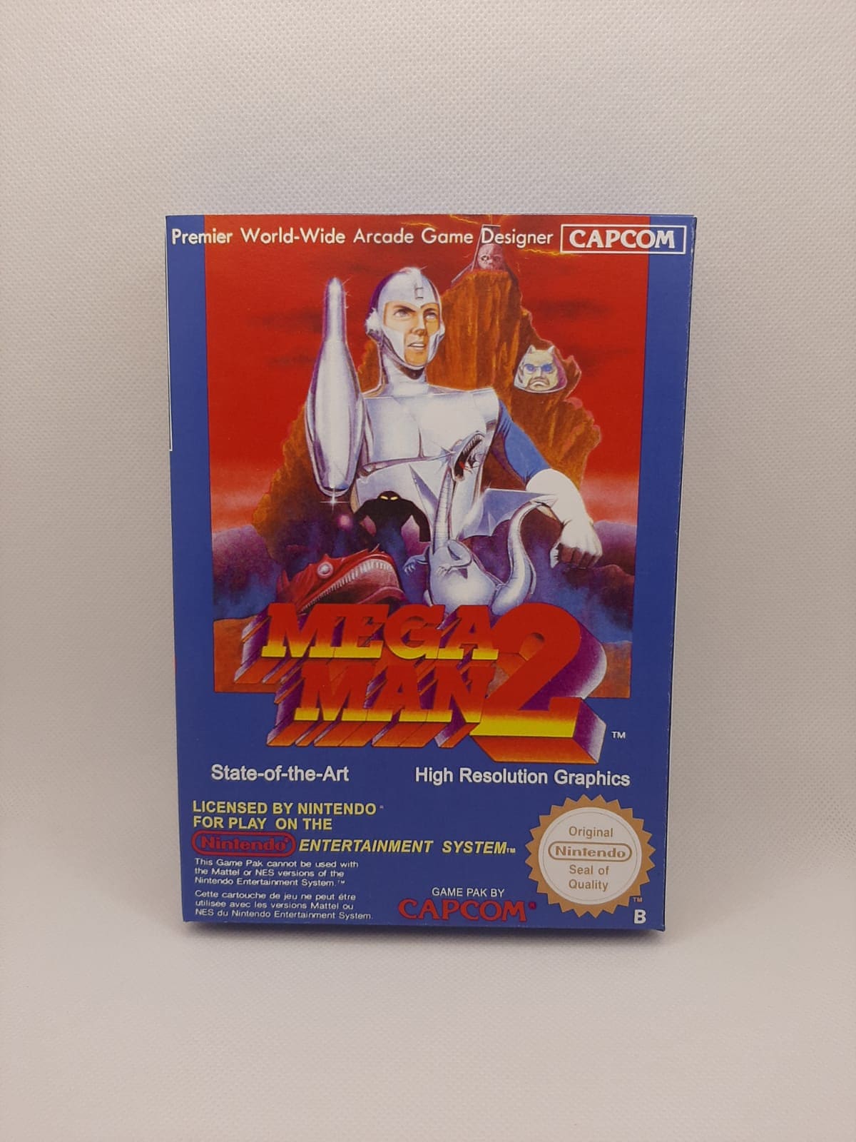 Megaman 2 Box Art