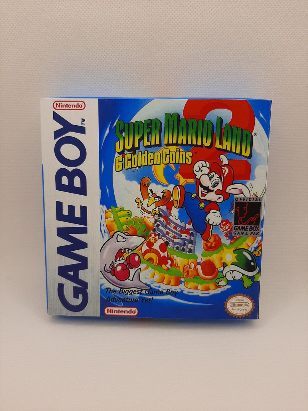 GAME BOY - Super Mario Land 2: 6 Golden Coins - Box Cover Only - Etsy
