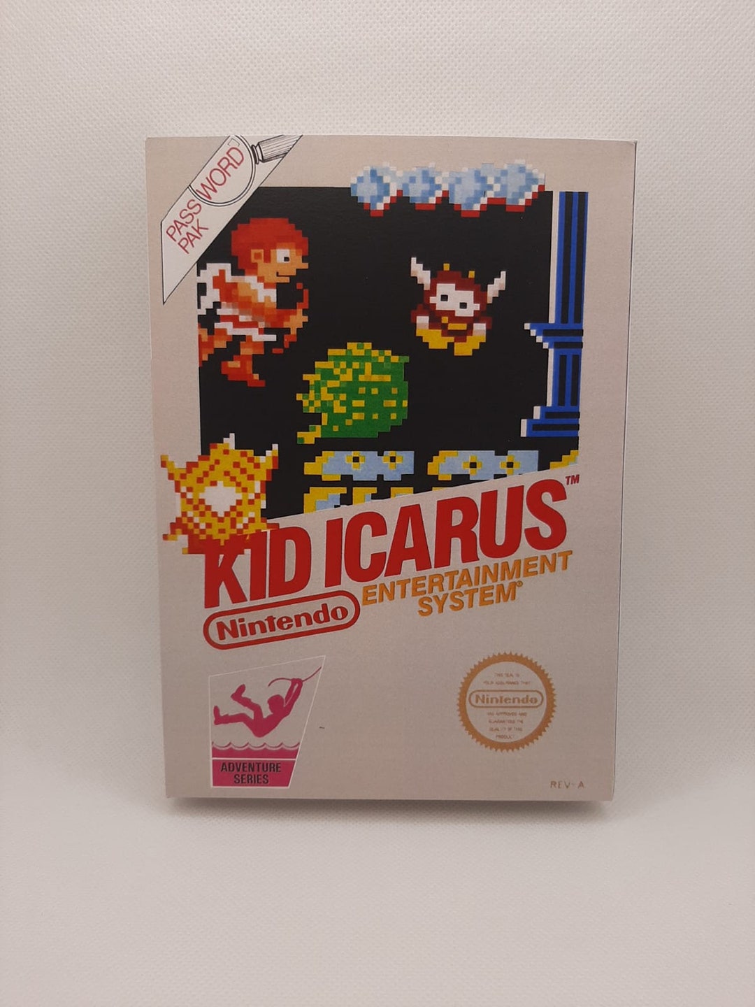 NES Kid Icarus- Box Cover Only - Etsy