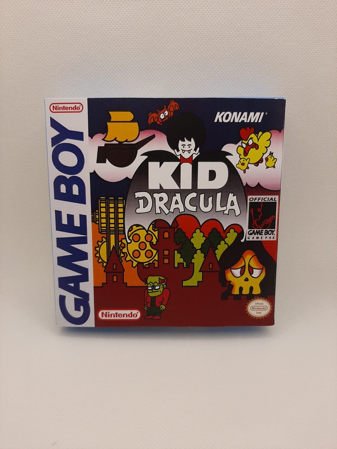GAME BOY - Kid Dracula - Box Cover Only - Etsy